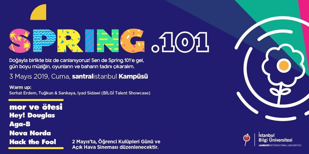 Bilgi Üniversitesi'nde Spring.101 | Univerlist