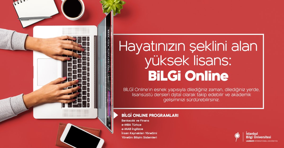 Bilgi Üniversitesi Online Yüksek Lisans Programları | Univerlist