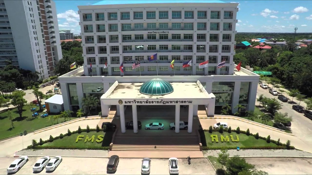 Tayland içinde Rajabhat Maha Sarakham Üniversitesi Bölümleri